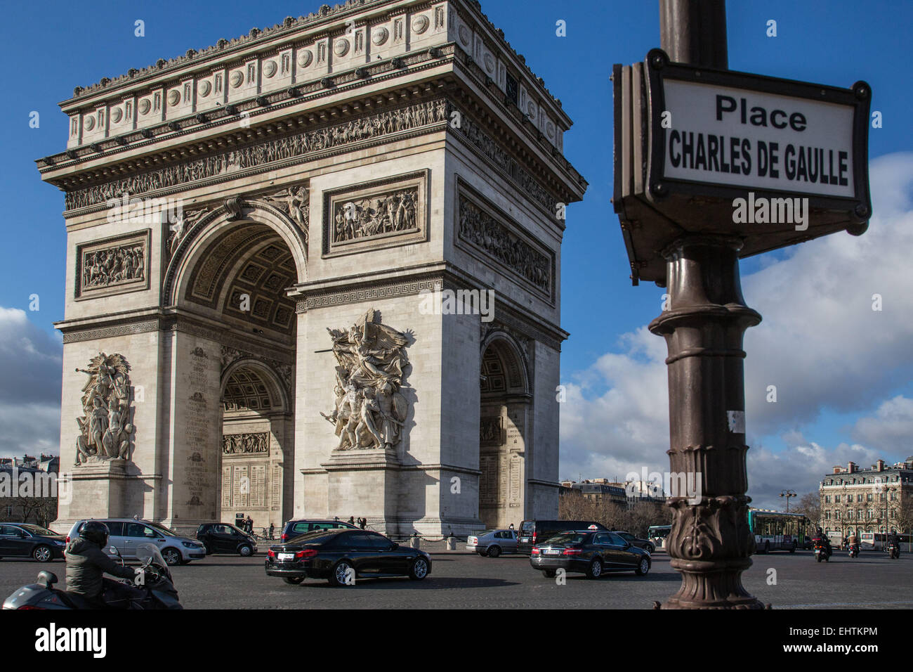 ILLUSTRATION OF THE CITY OF PARIS, (75) ILE-DE-FRANCE, FRANCE Stock ...