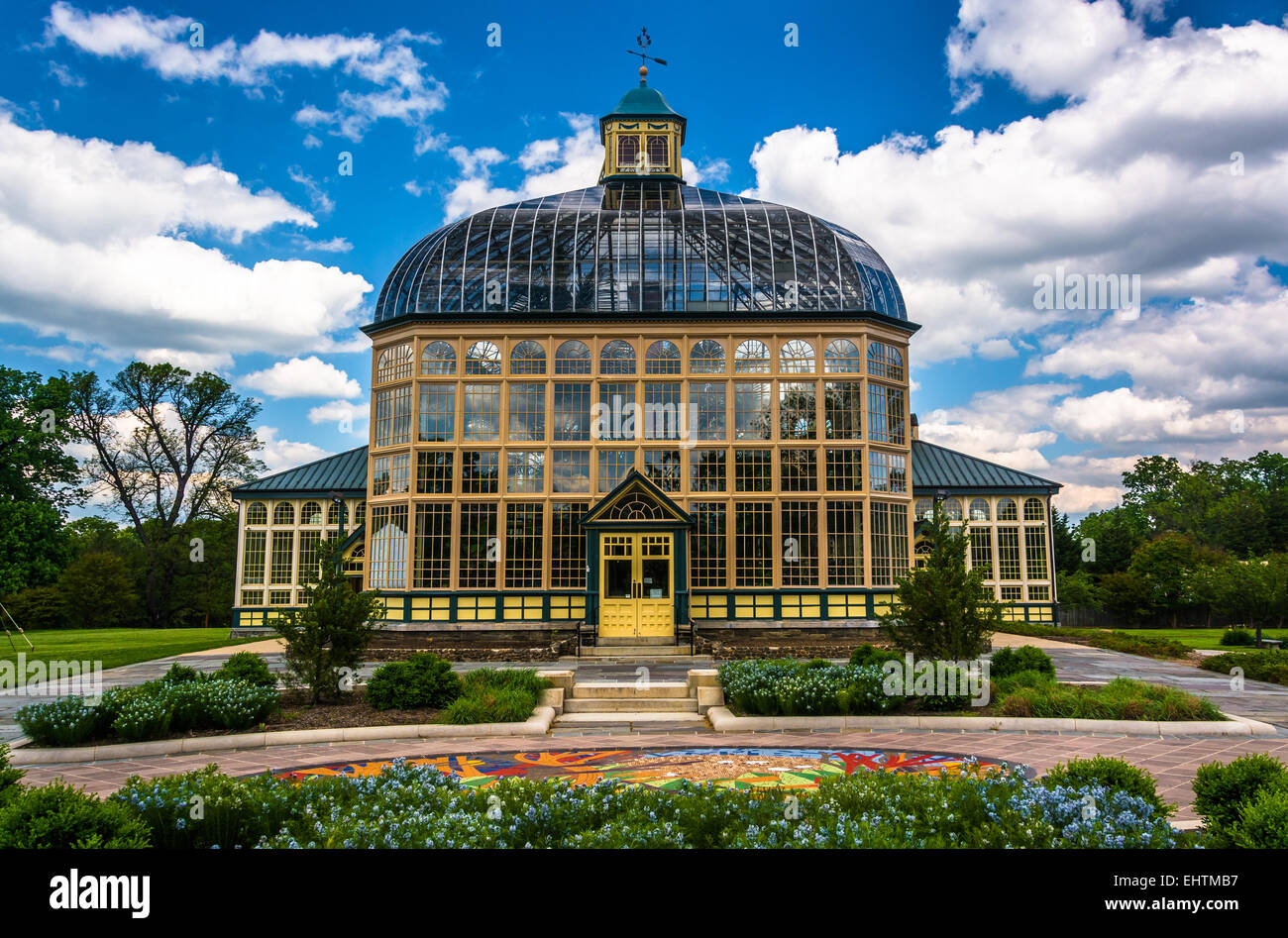 Gardens and the Howard Peters Rawlings Conservatory in Druid Hill Park ...