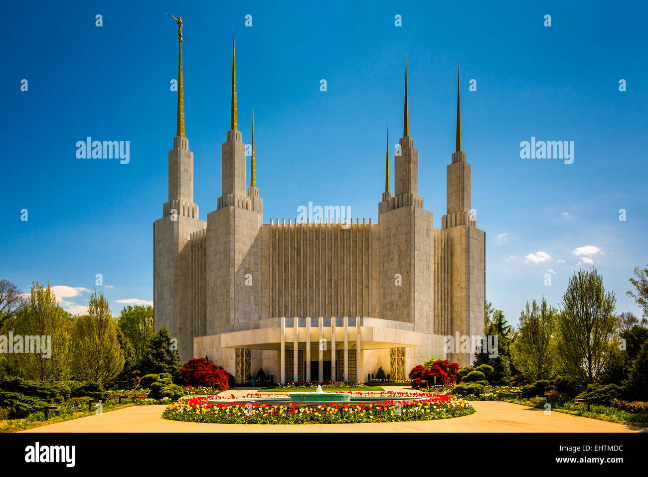 Mormon temple dc hi-res stock photography and images - Alamy