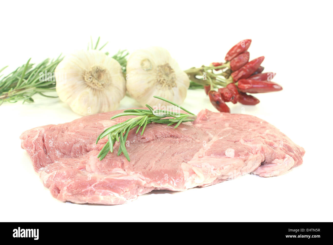 Raw meat ribeye steak Cut Out Stock Images & Pictures - Alamy