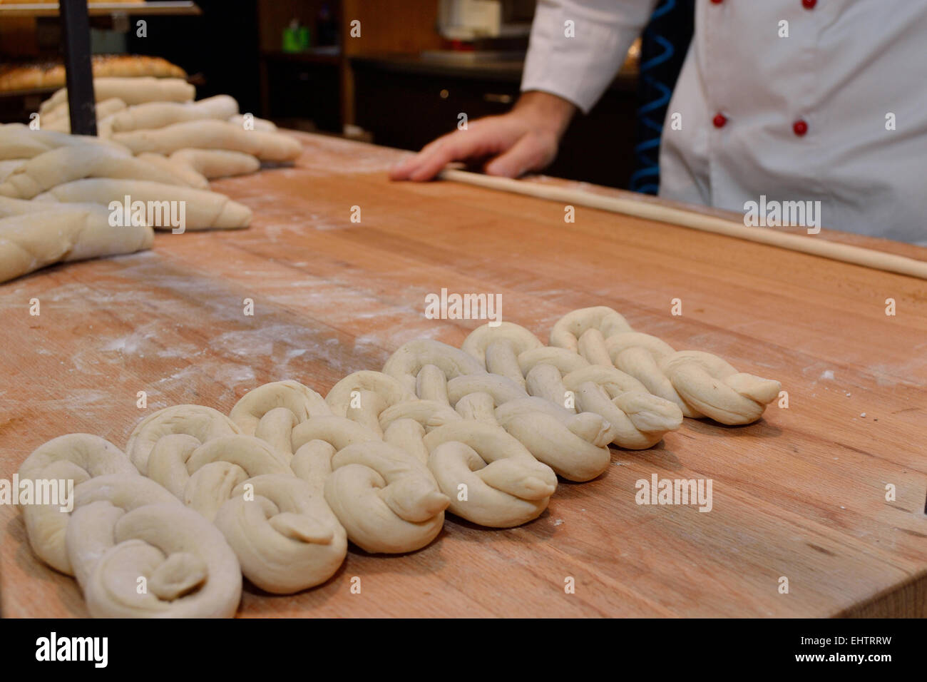 View into the Bakery Stock Photo - Alamy