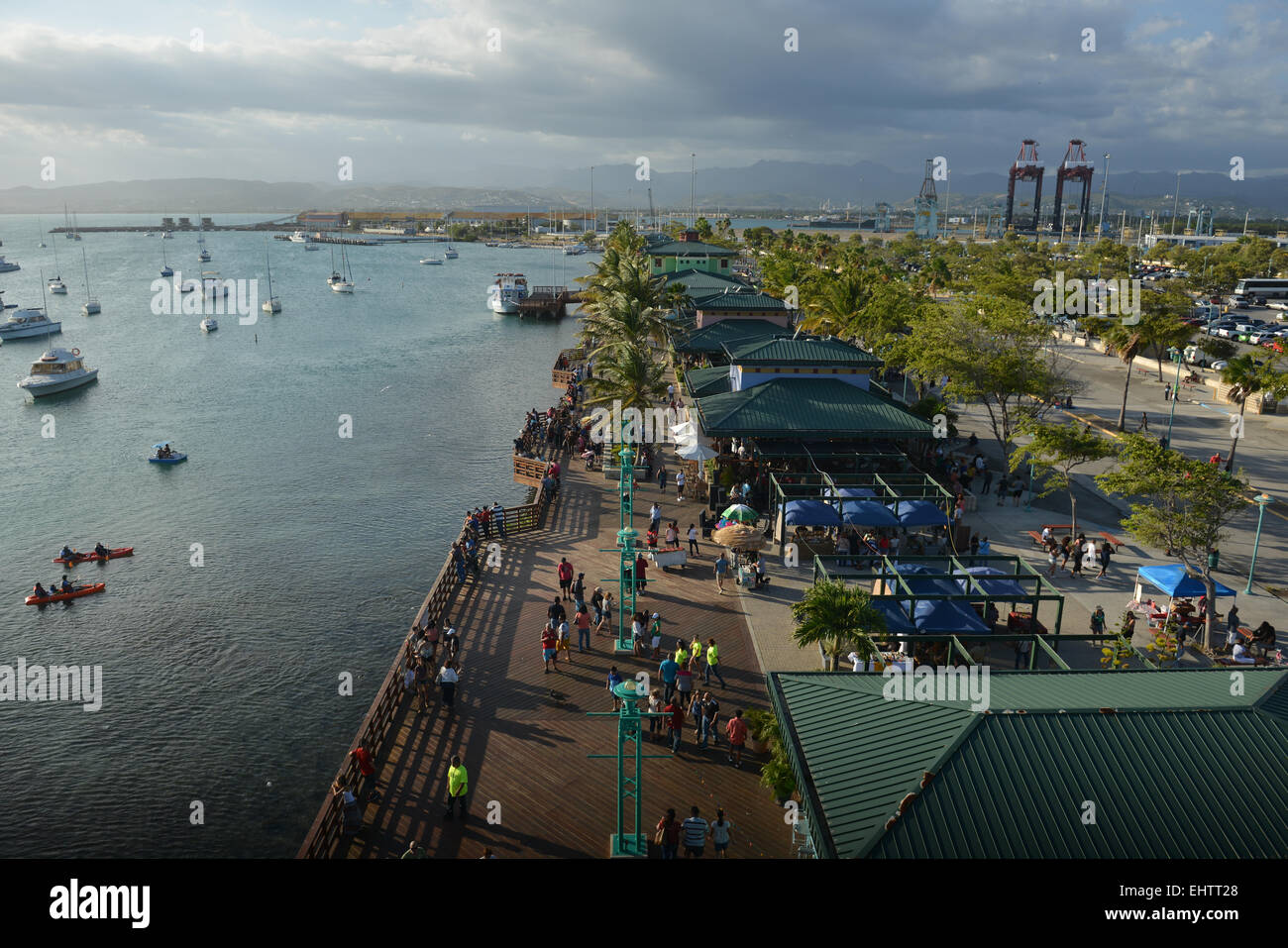 La Guancha view from the top. Ponce, Puerto Rico. US territory ...