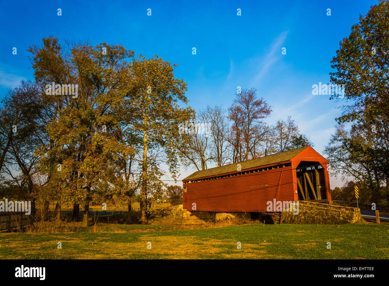 Frederick county covered bridge hi-res stock photography and images - Alamy