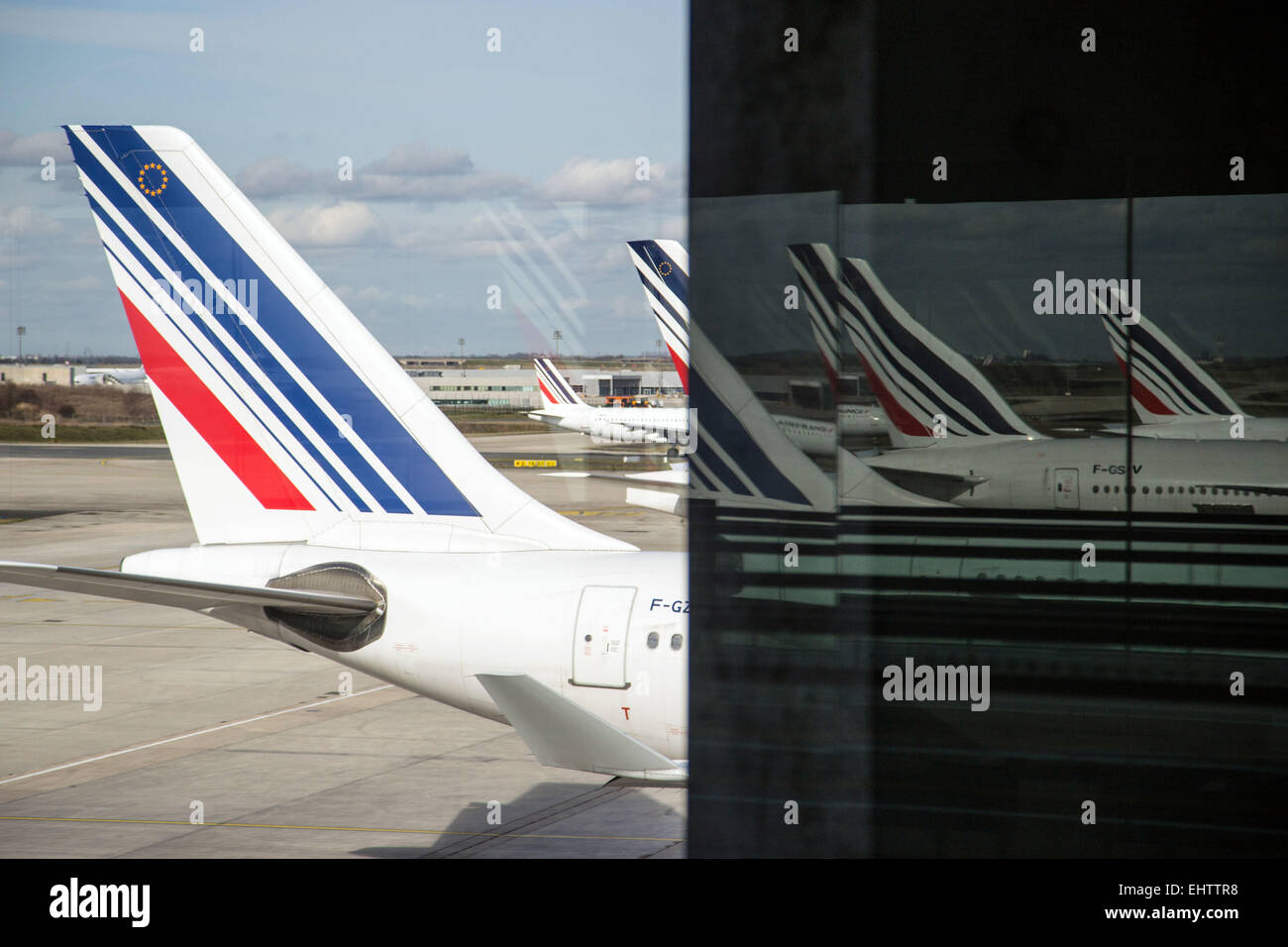 AIR FRANCE AIRLINES, ROISSY, (95) VAL D'OISE, FRANCE Stock Photo - Alamy