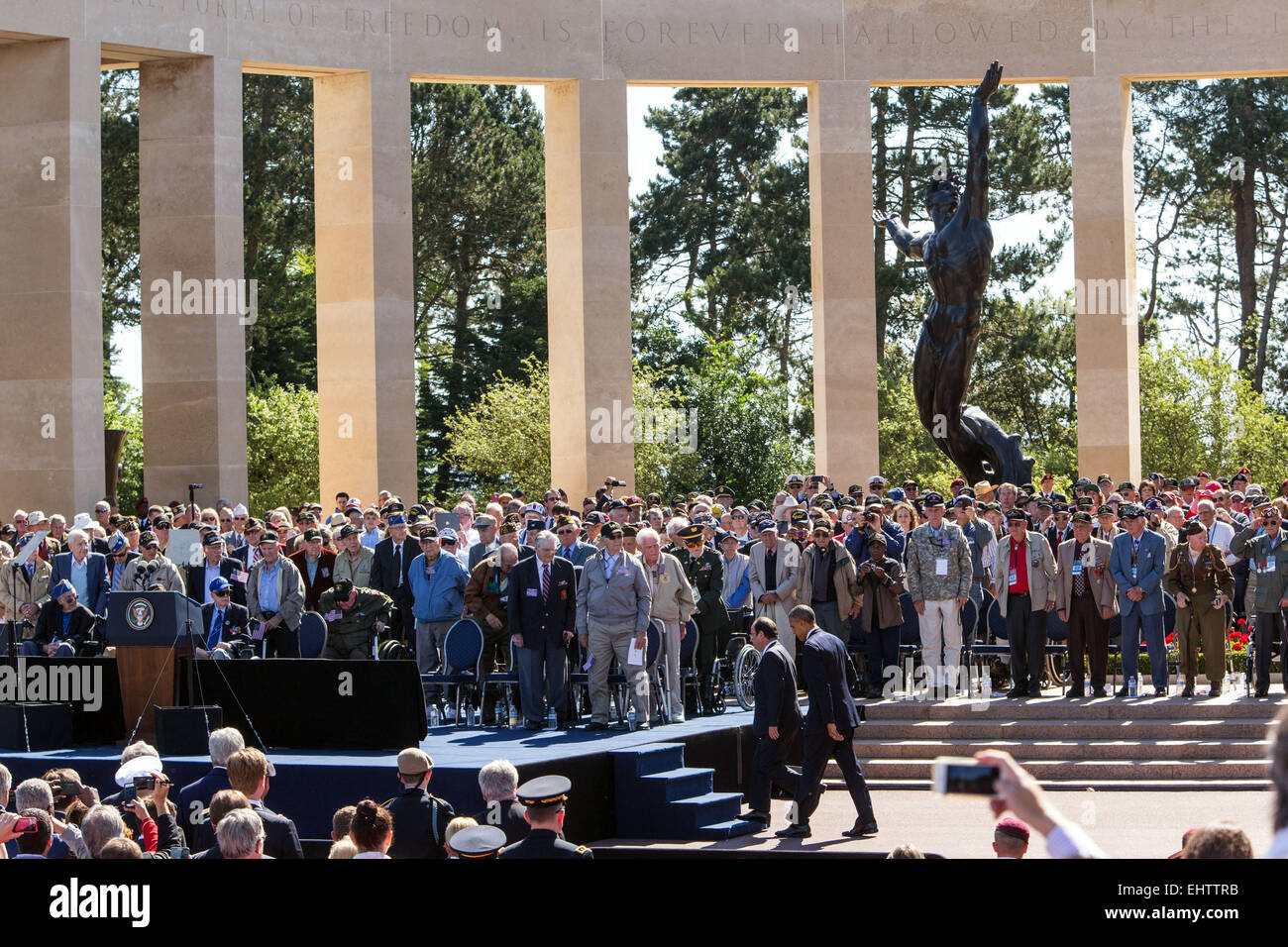 COMMEMORATION OF THE 70TH ANNIVERSARY OF THE NORMANDY LANDINGS, FRANCE ...