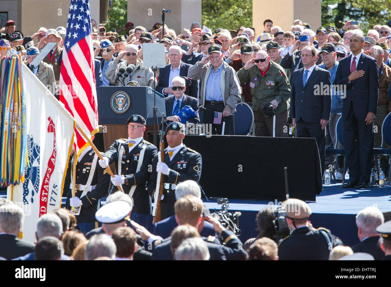 COMMEMORATION OF THE 70TH ANNIVERSARY OF THE NORMANDY LANDINGS, FRANCE ...
