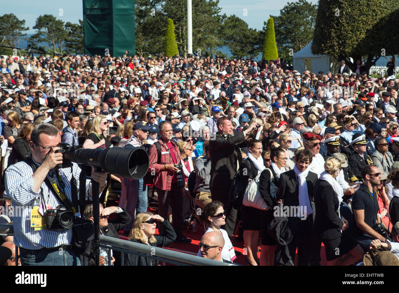 COMMEMORATION OF THE 70TH ANNIVERSARY OF THE NORMANDY LANDINGS, FRANCE ...