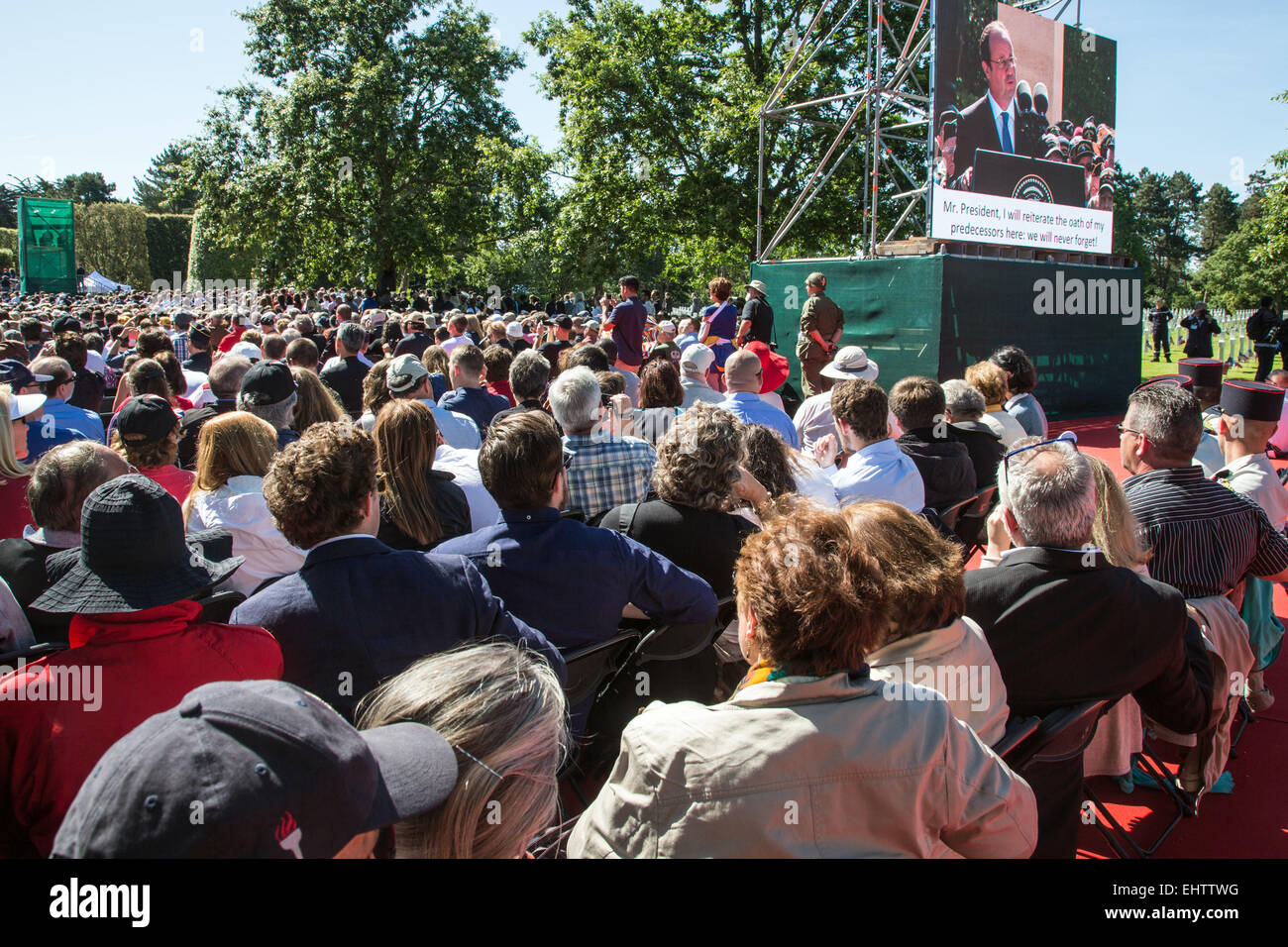 COMMEMORATION OF THE 70TH ANNIVERSARY OF THE NORMANDY LANDINGS, FRANCE ...