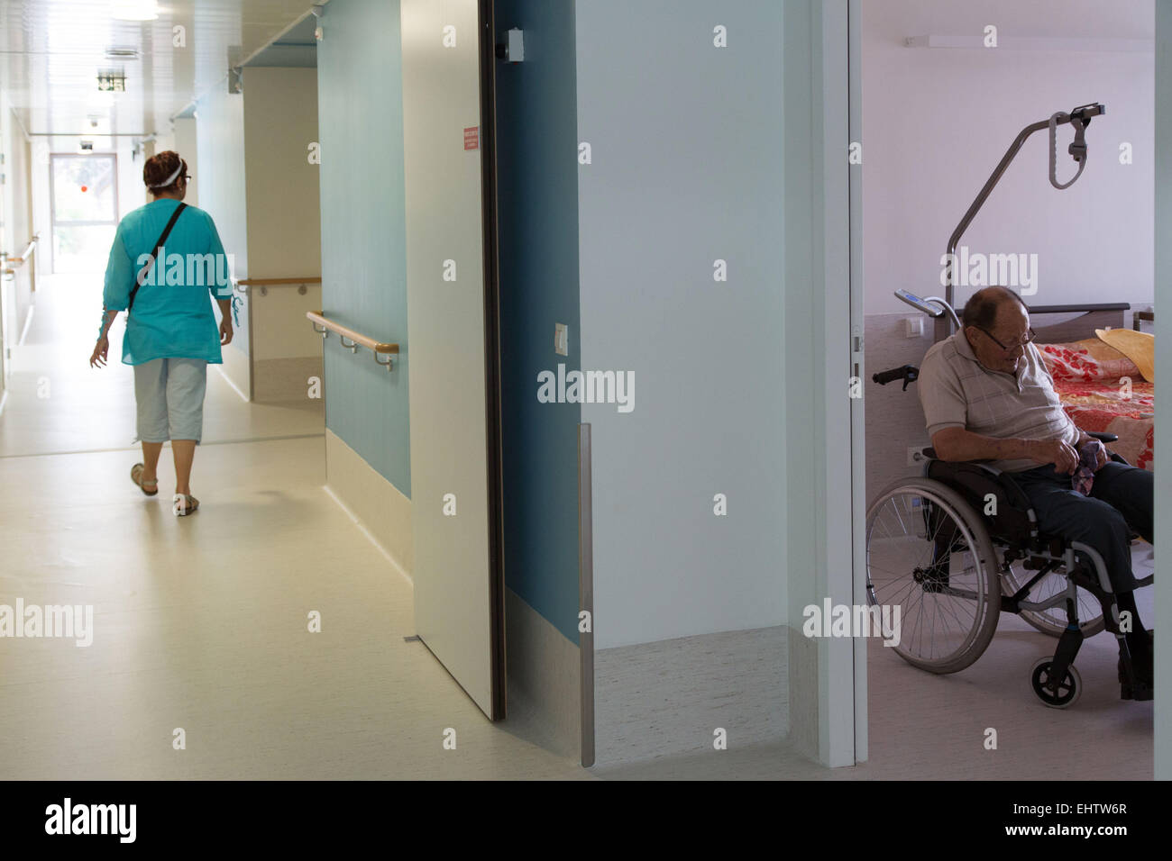 EHPAD, RETIREMENT HOME, FRANCE Stock Photo - Alamy