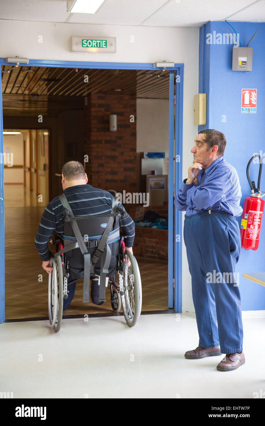 EHPAD, RETIREMENT HOME, FRANCE Stock Photo - Alamy