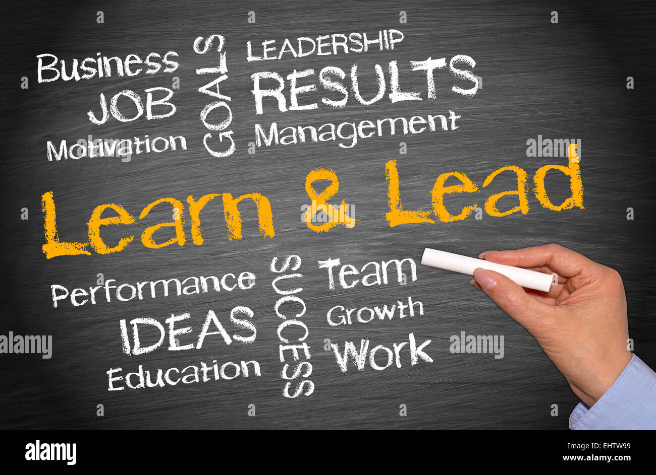 Learn and Lead Stock Photo - Alamy