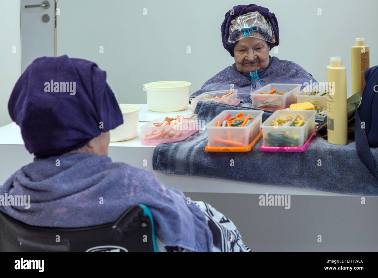 EHPAD, RETIREMENT HOME, FRANCE Stock Photo - Alamy