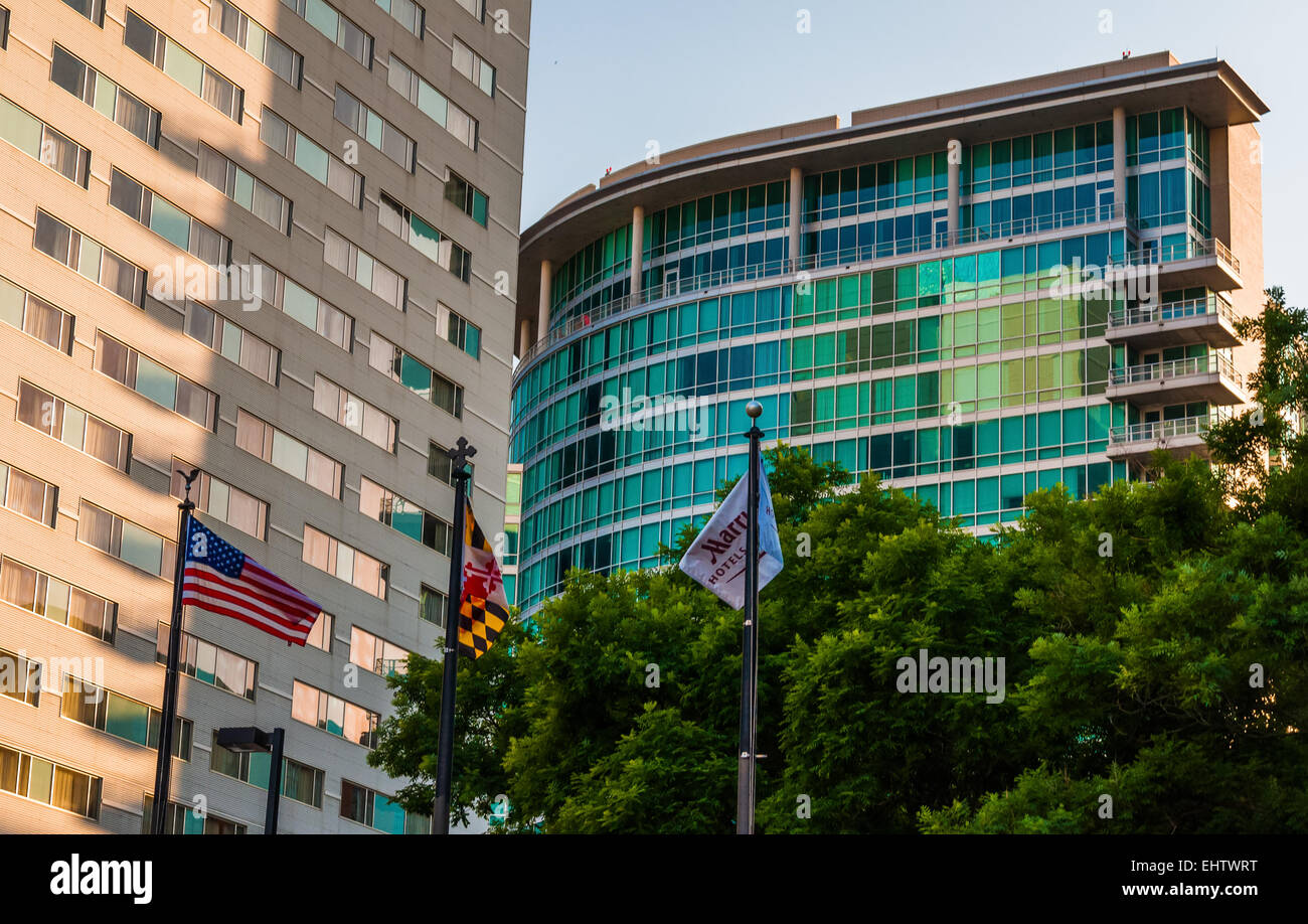 Modern highrises in Baltimore, Maryland Stock Photo - Alamy