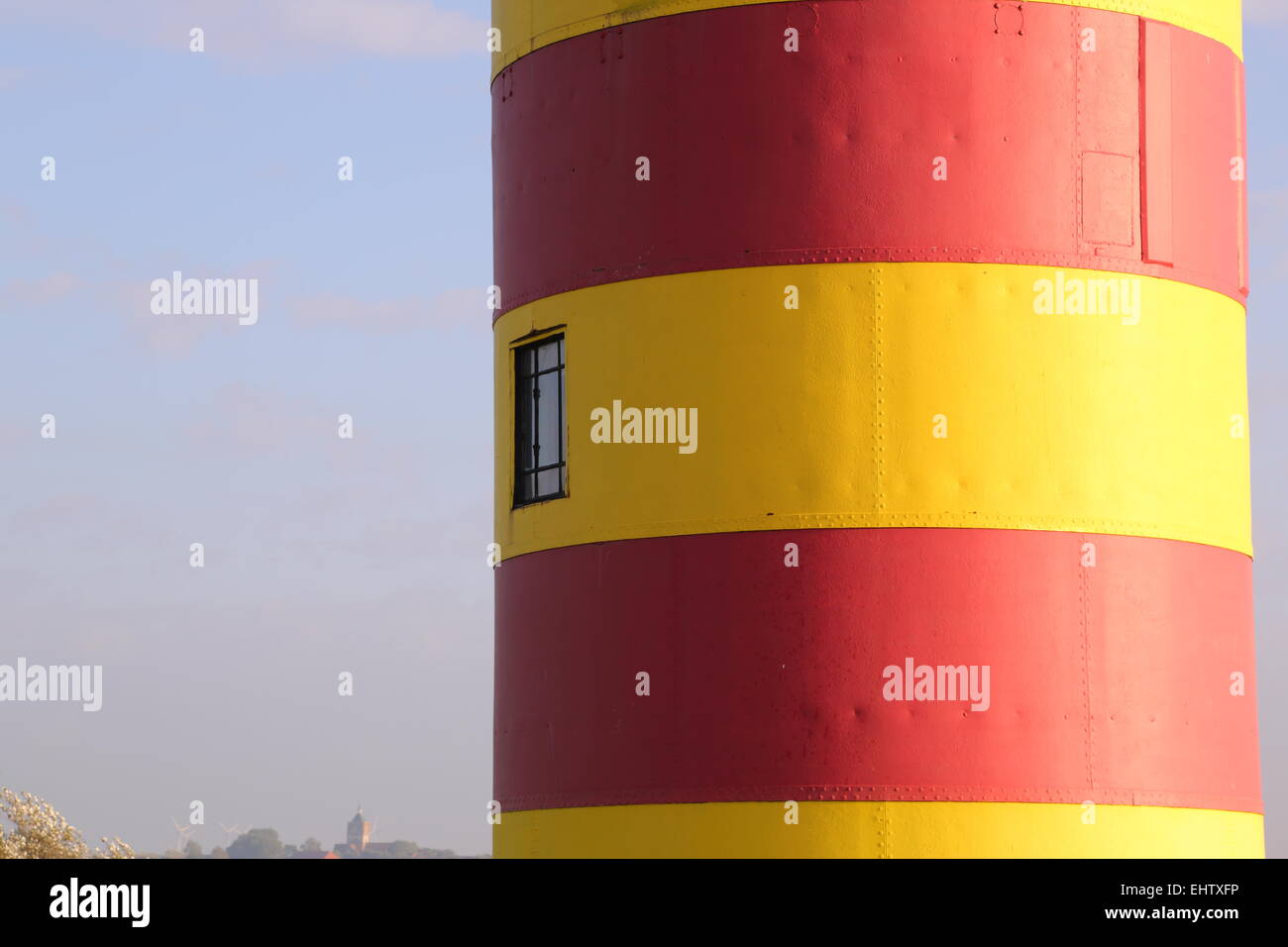 Yellow and red signs hi-res stock photography and images - Alamy