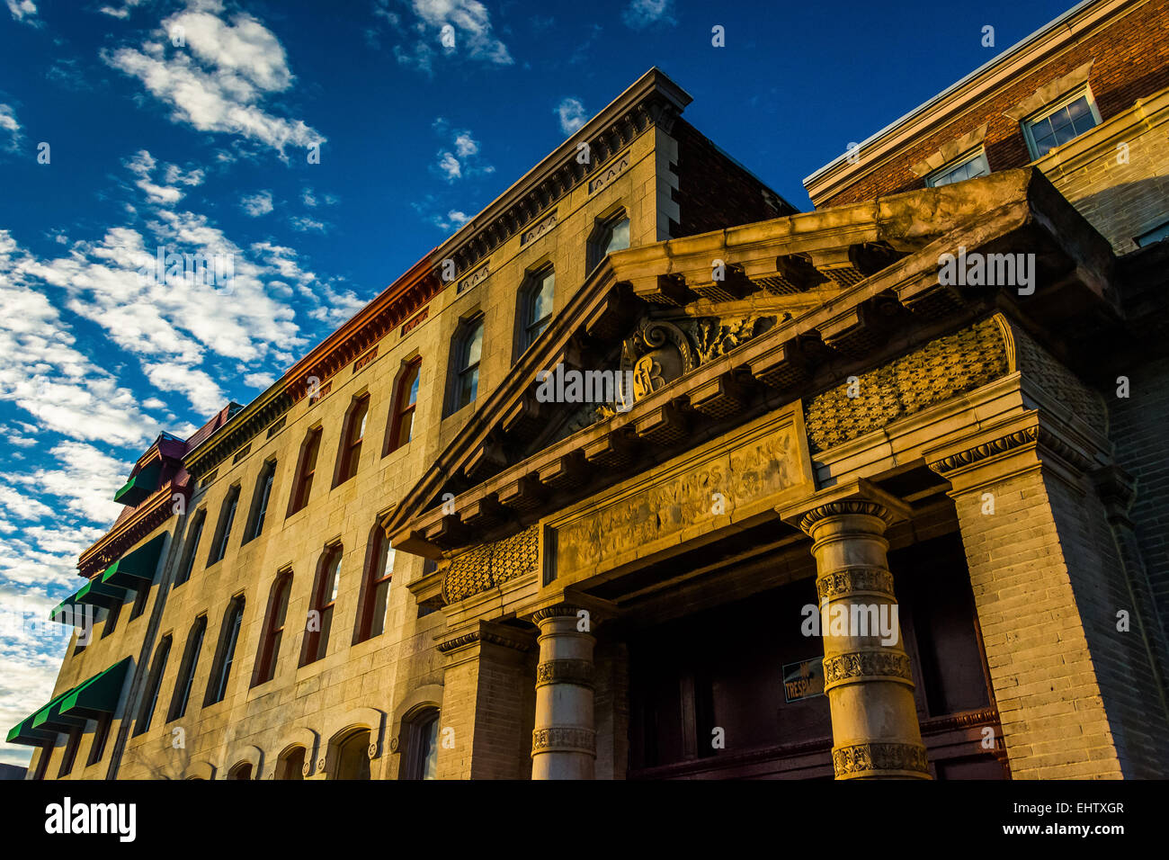 Old building in Baltimore, Maryland Stock Photo - Alamy
