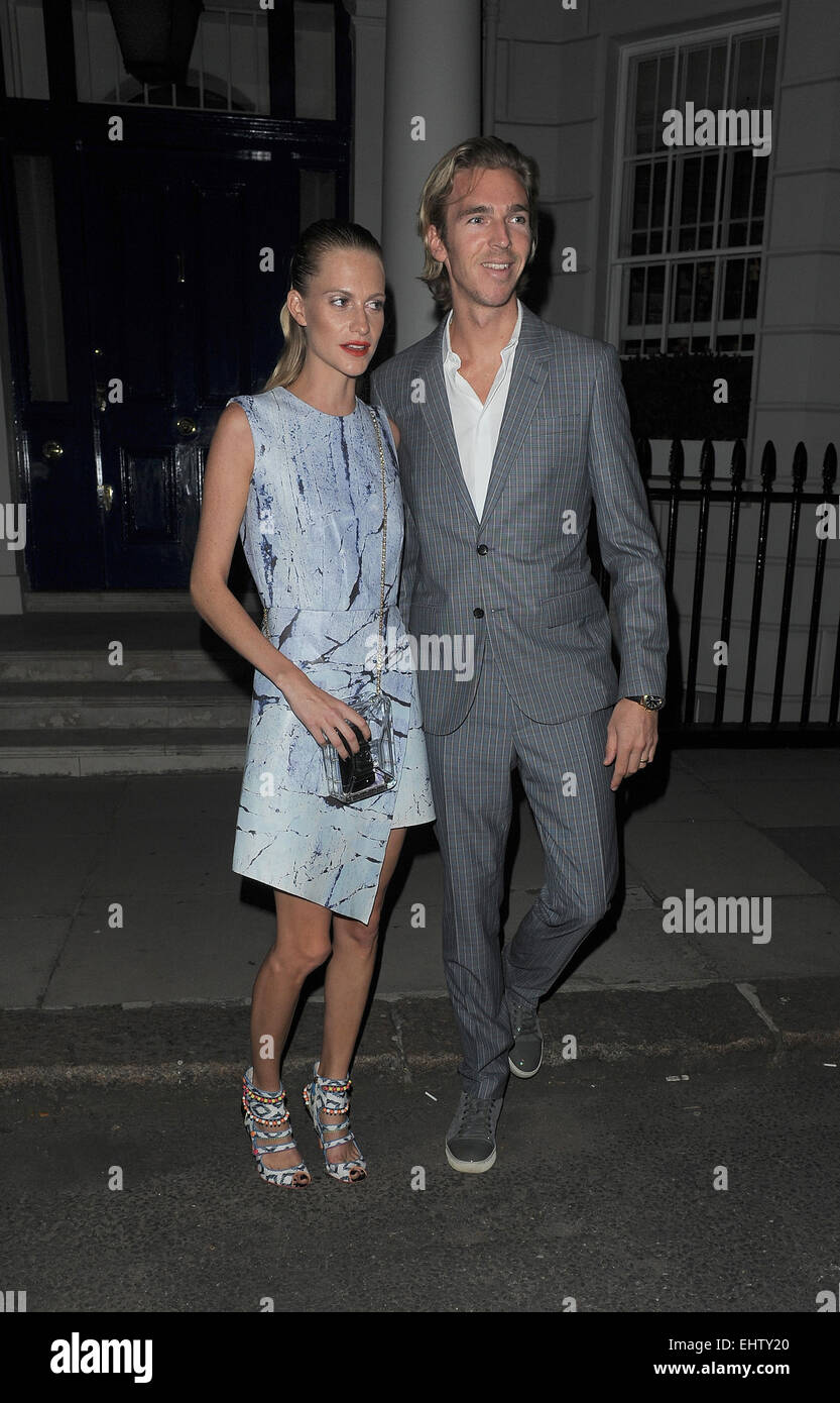 Poppy Delevingne and her husband James Cook spotted leaving their home ...