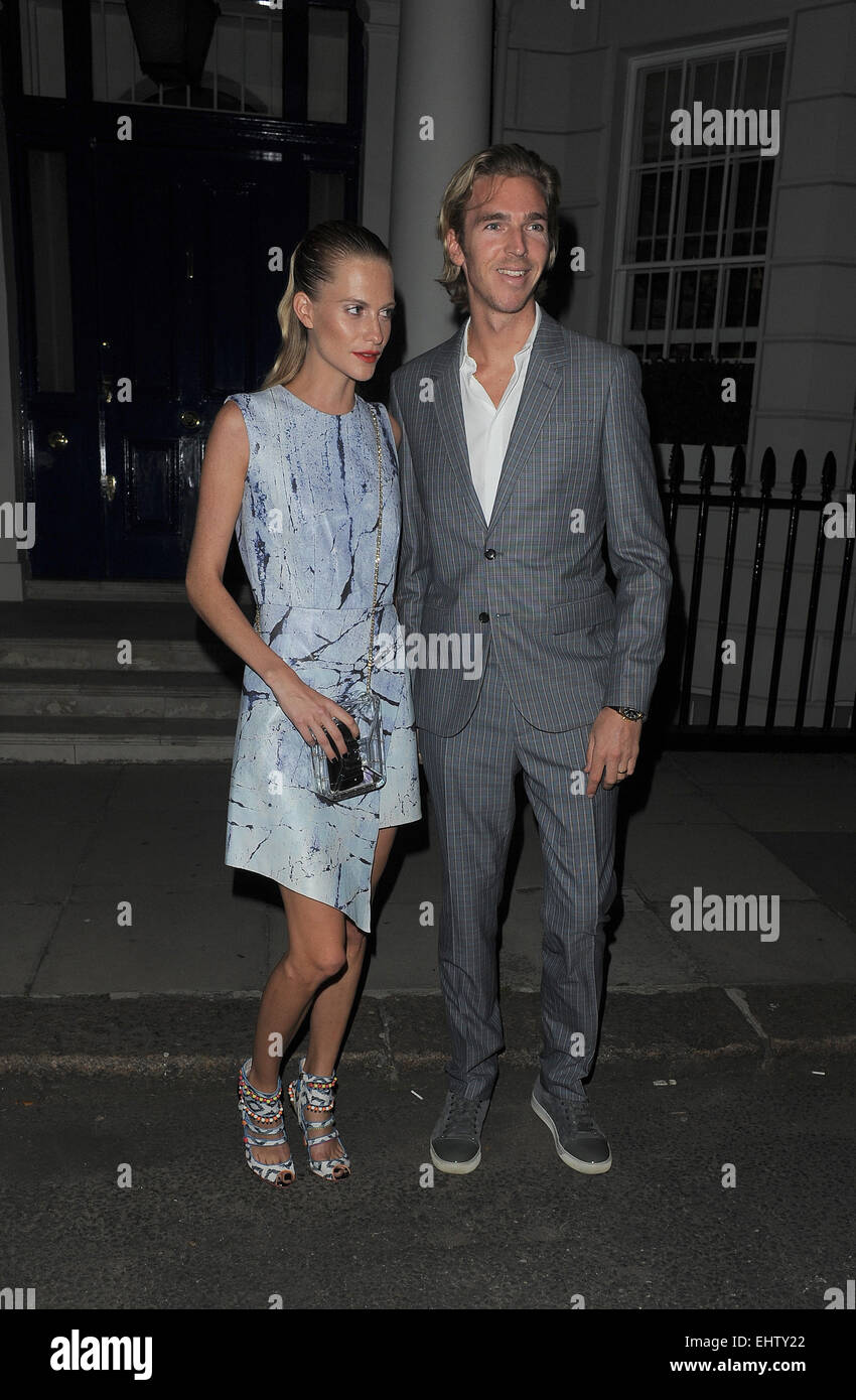Poppy Delevingne and her husband James Cook spotted leaving their home ...