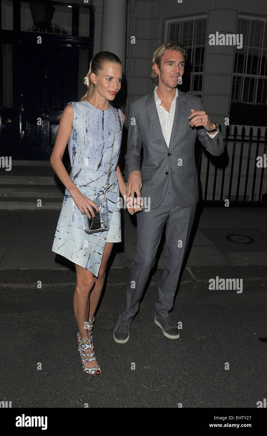 Poppy Delevingne and her husband James Cook spotted leaving their home ...