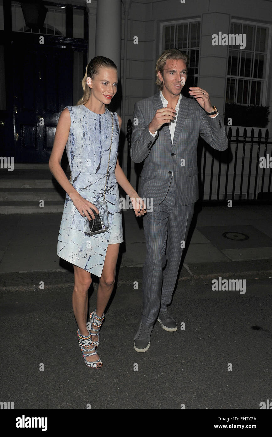 Poppy Delevingne and her husband James Cook spotted leaving their home ...