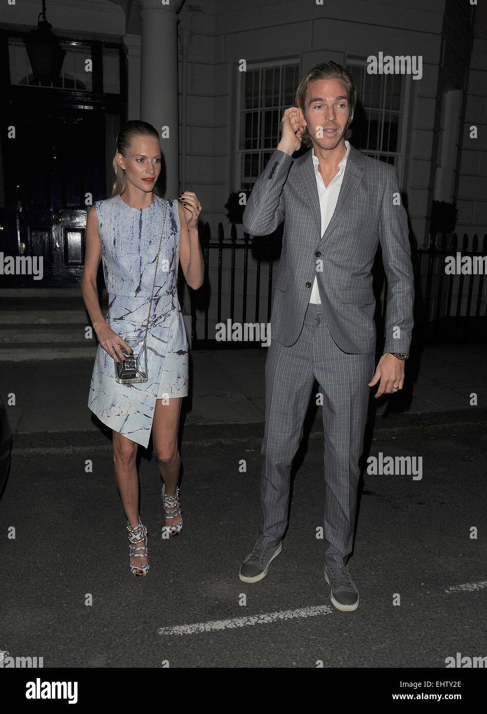 Poppy Delevingne and her husband James Cook spotted leaving their home ...