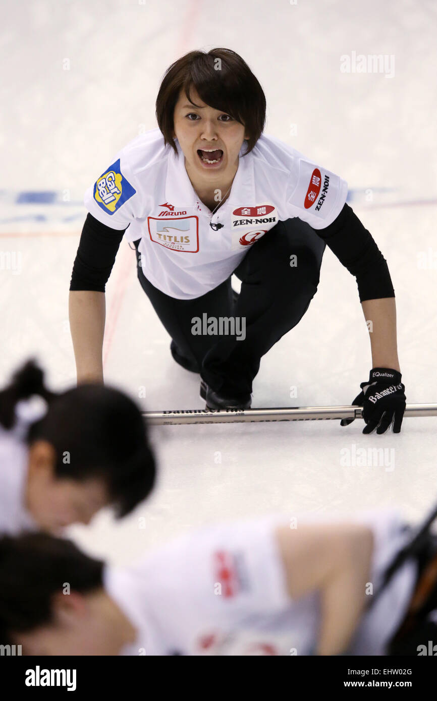 Sapporo, Hokkaido, Japan. 17th Mar, 2015. Sayaka Yoshimura (JPN ...