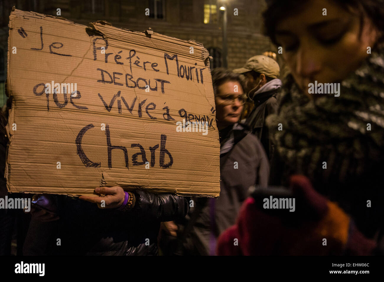 SUPPORT RALLY IN HOMAGE TO THE 12 VICTIMS OF THE ATTACKS ON THE ...