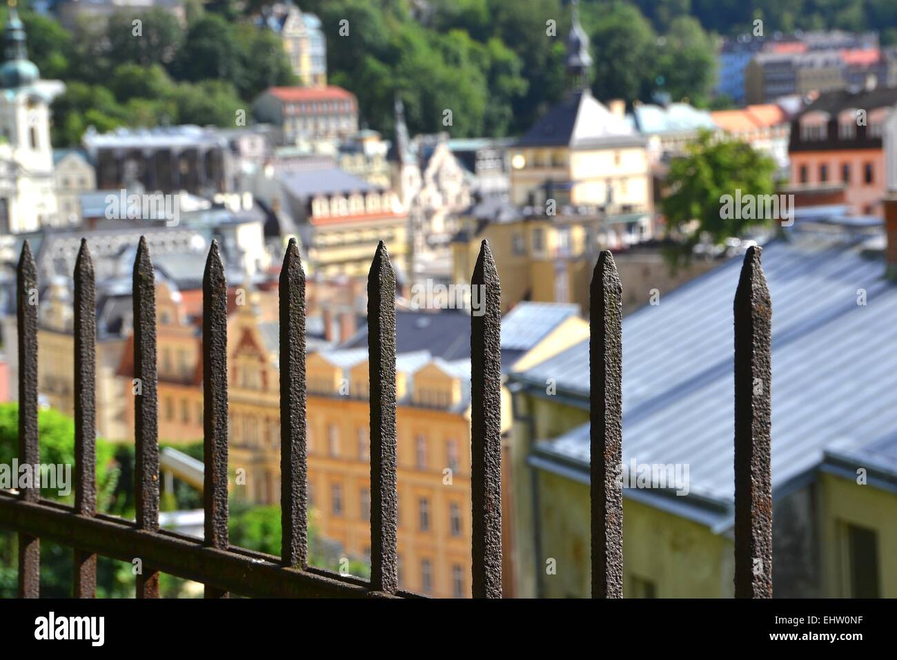 Old rusty fence hi-res stock photography and images - Alamy