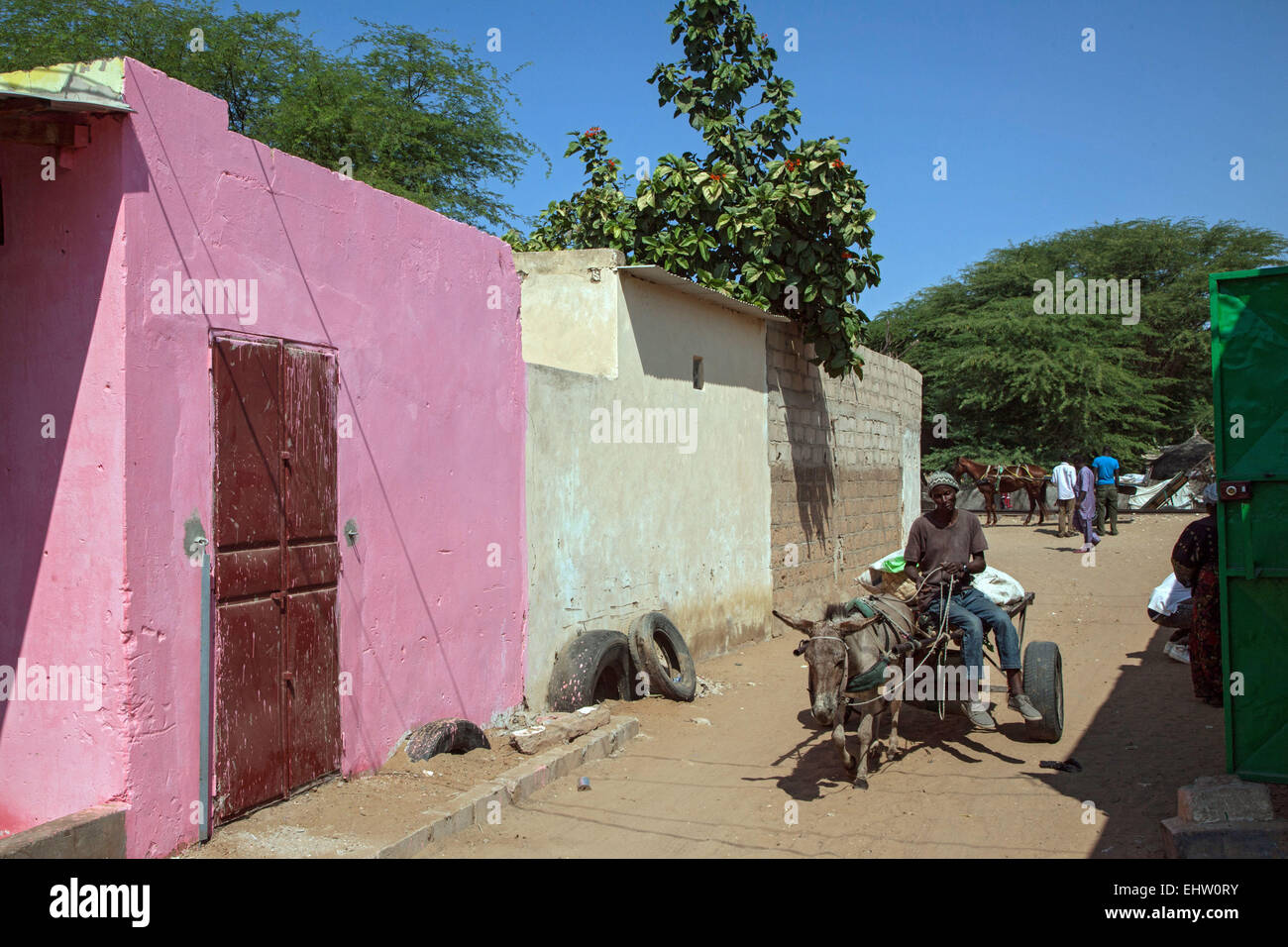 ILLUSTRATION OF SENEGAL, WEST AFRICA Stock Photo - Alamy