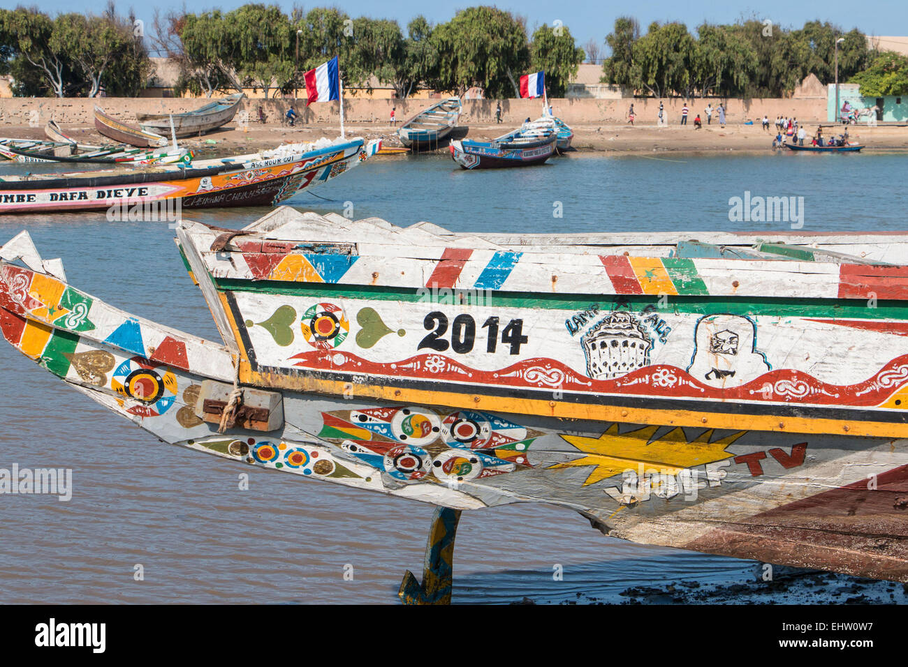 ILLUSTRATION OF SENEGAL, WEST AFRICA Stock Photo - Alamy