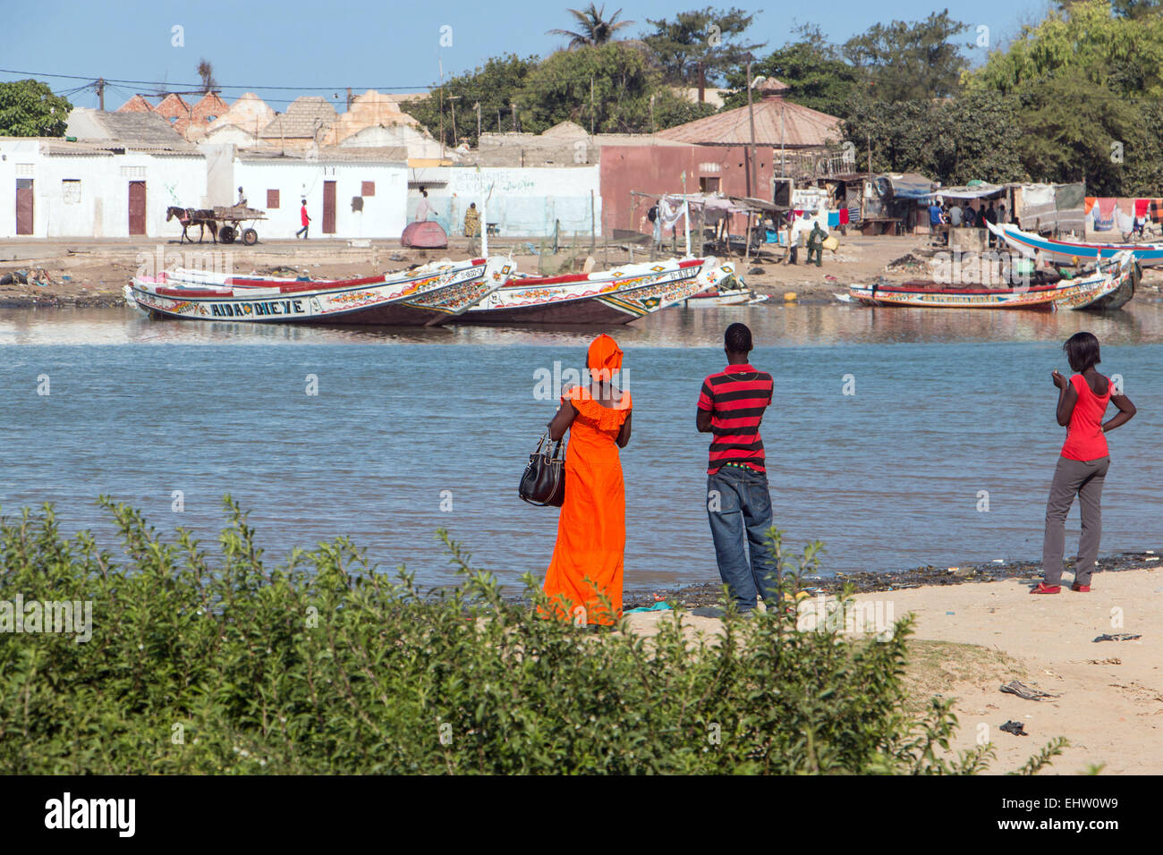 ILLUSTRATION OF SENEGAL, WEST AFRICA Stock Photo - Alamy