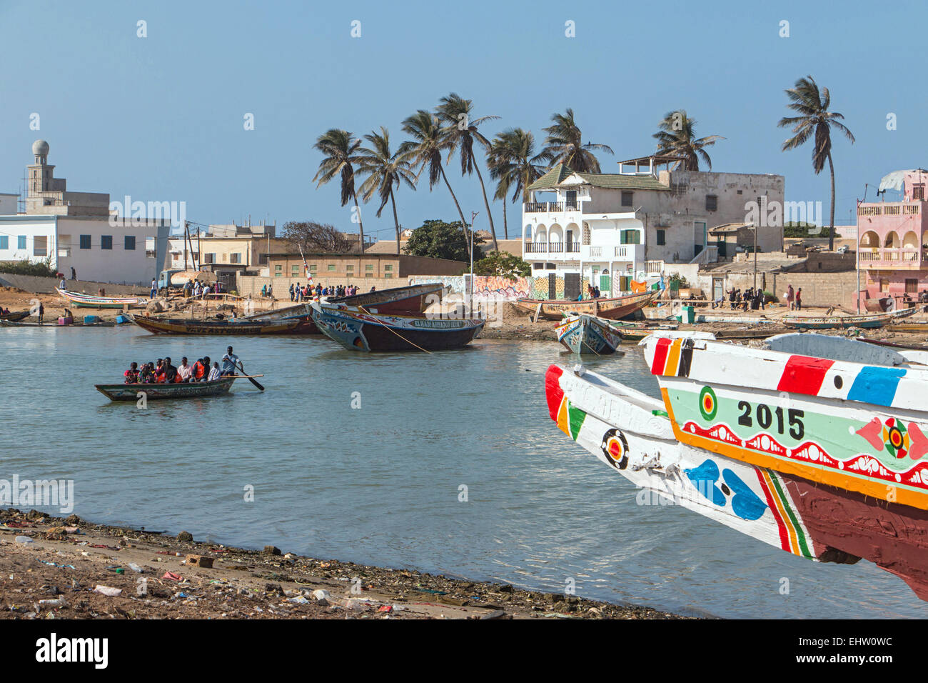 ILLUSTRATION OF SENEGAL, WEST AFRICA Stock Photo - Alamy