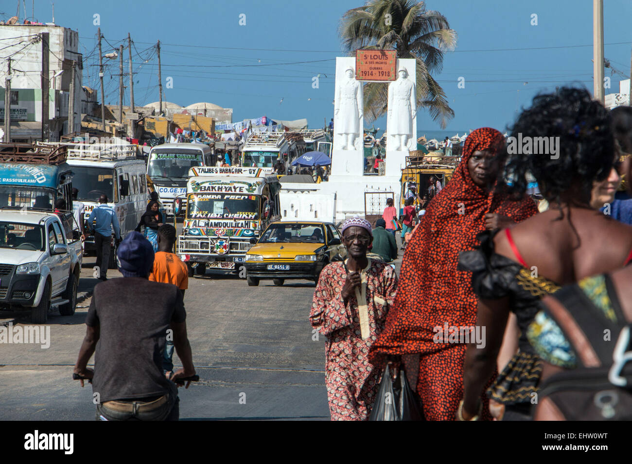 ILLUSTRATION OF SENEGAL, WEST AFRICA Stock Photo - Alamy