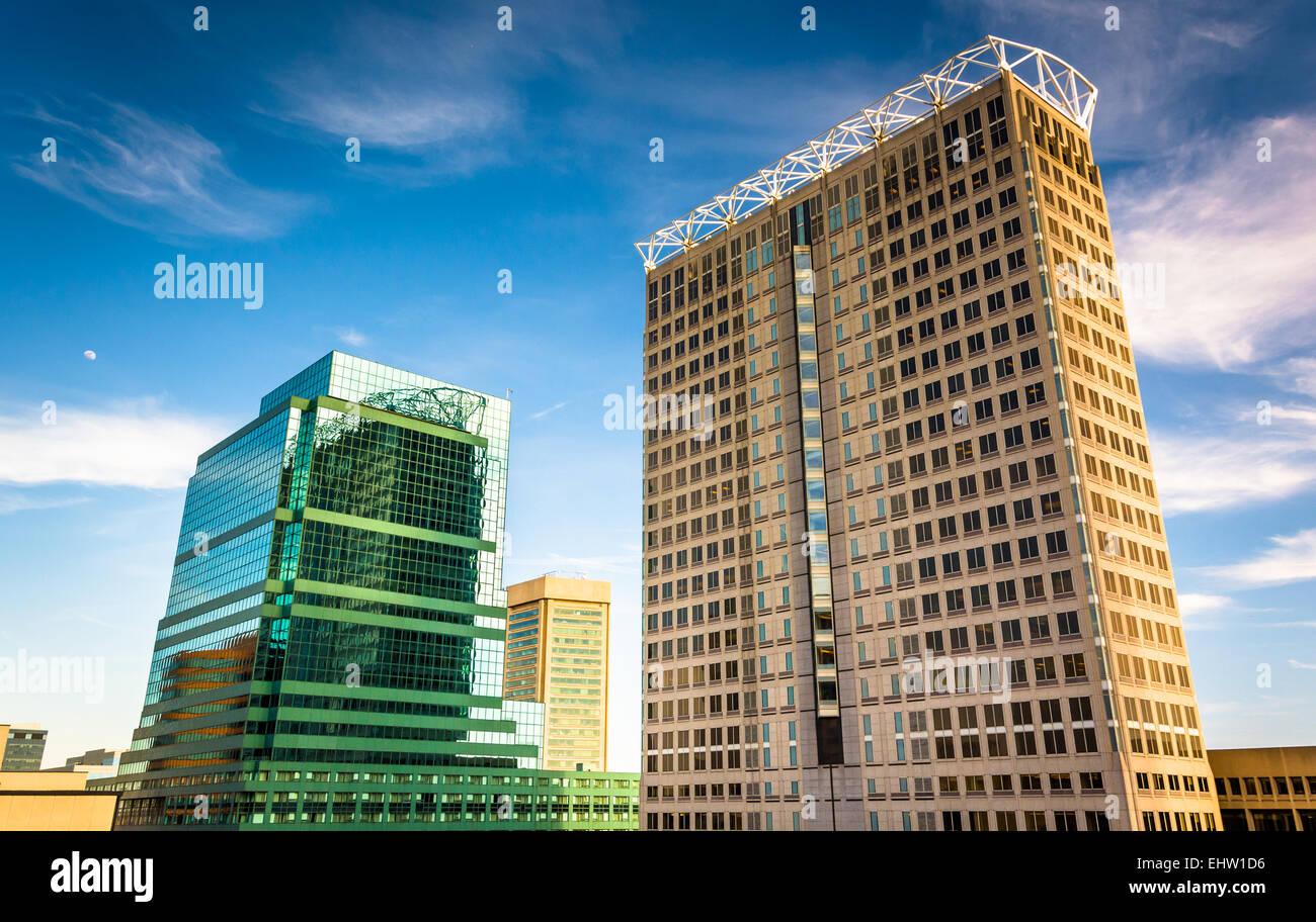 Skyscrapers in downtown Baltimore, Maryland Stock Photo - Alamy