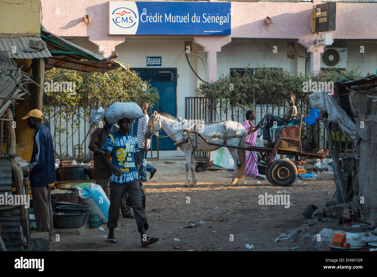 ILLUSTRATION OF SENEGAL, WEST AFRICA Stock Photo - Alamy