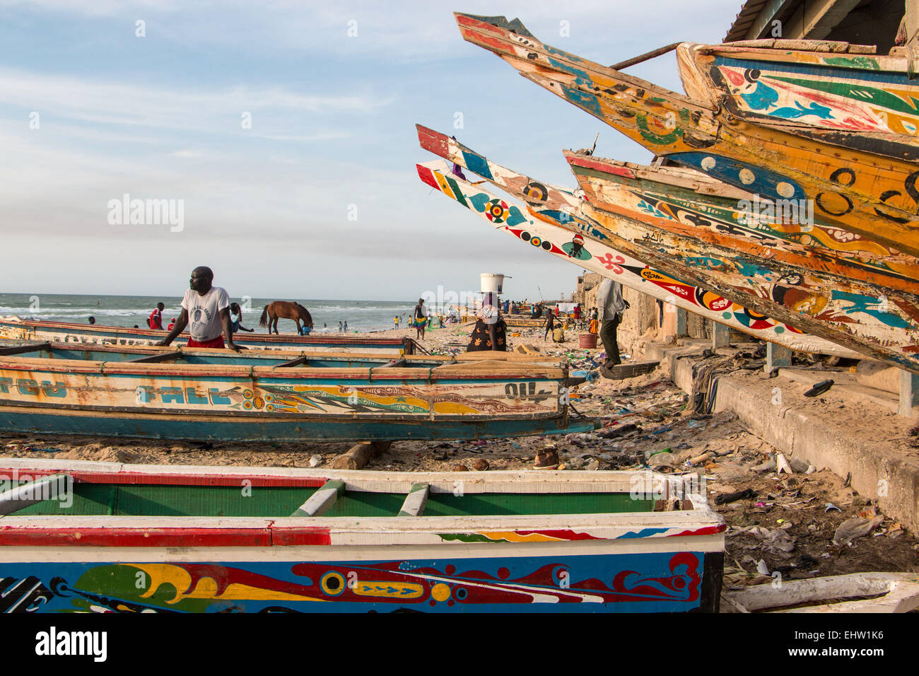 ILLUSTRATION OF SENEGAL, WEST AFRICA Stock Photo - Alamy