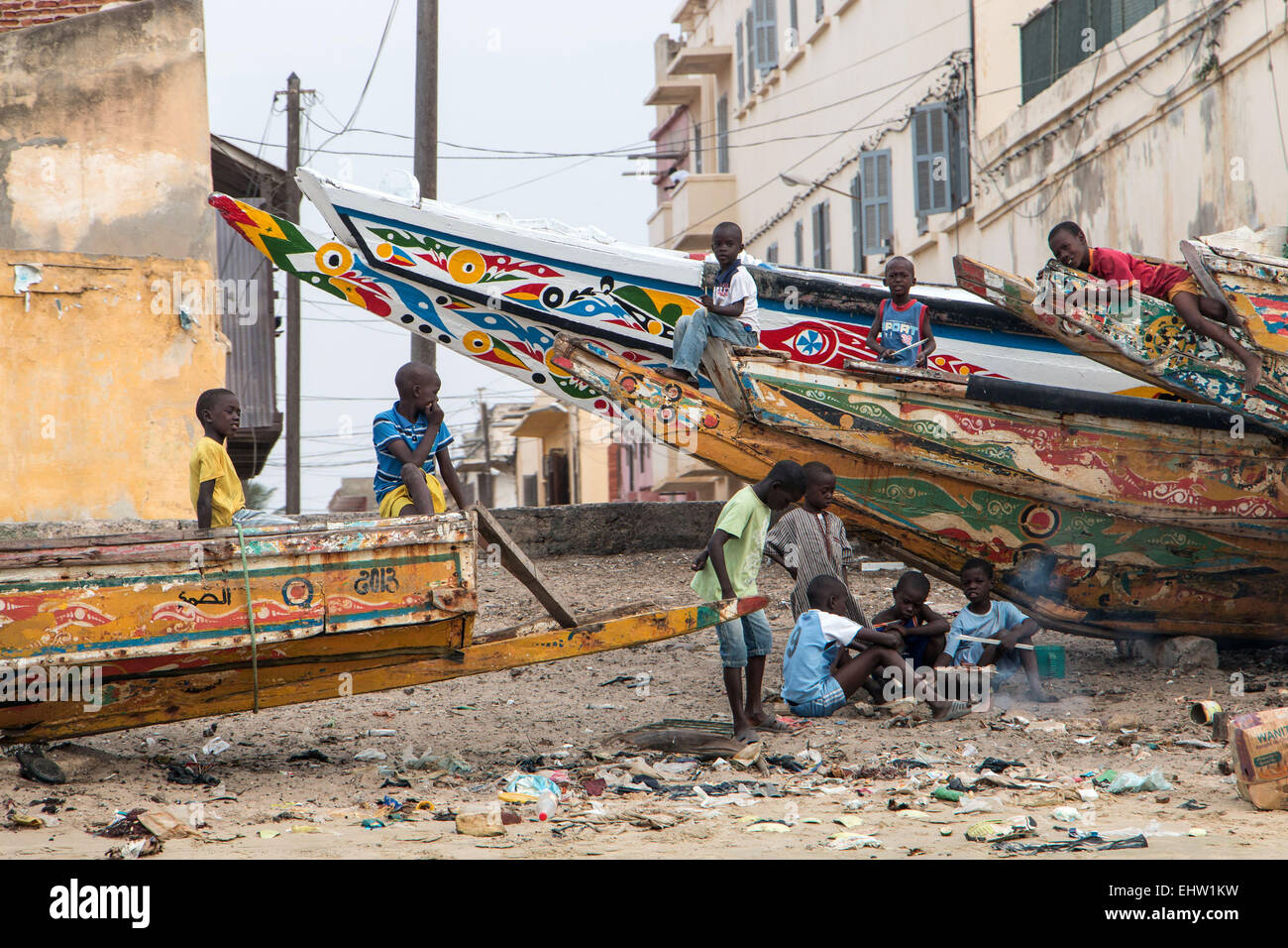 ILLUSTRATION OF SENEGAL, WEST AFRICA Stock Photo - Alamy