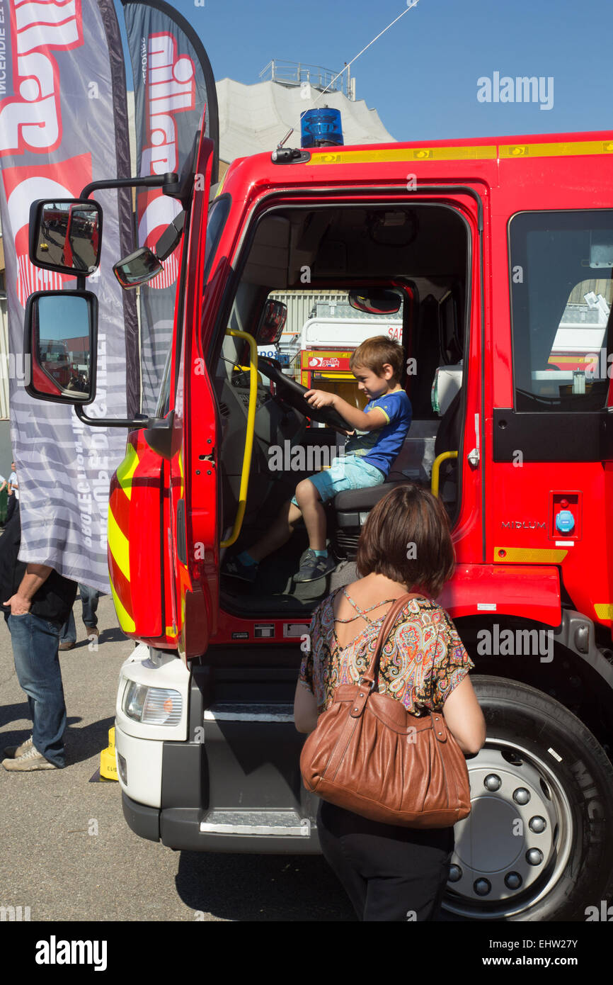 Child fireman hi-res stock photography and images - Alamy