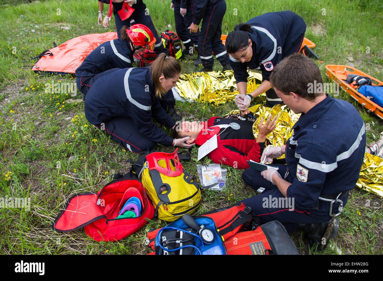 SUAP, EMERGENCY AID SERVICES Stock Photo - Alamy