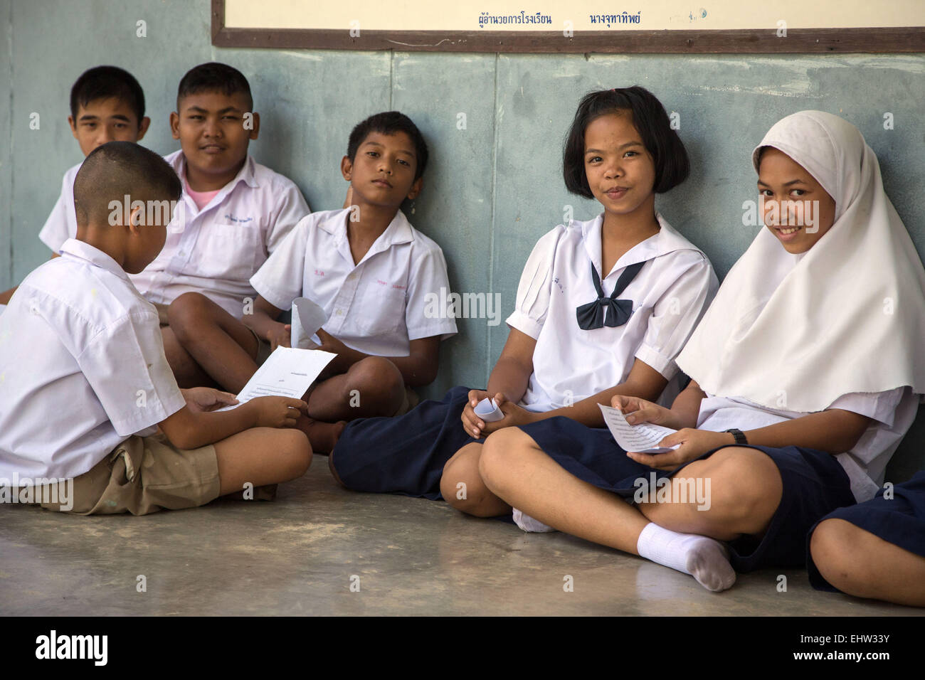 EDUCATION IN THAILAND, SOUTHEAST ASIA Stock Photo - Alamy