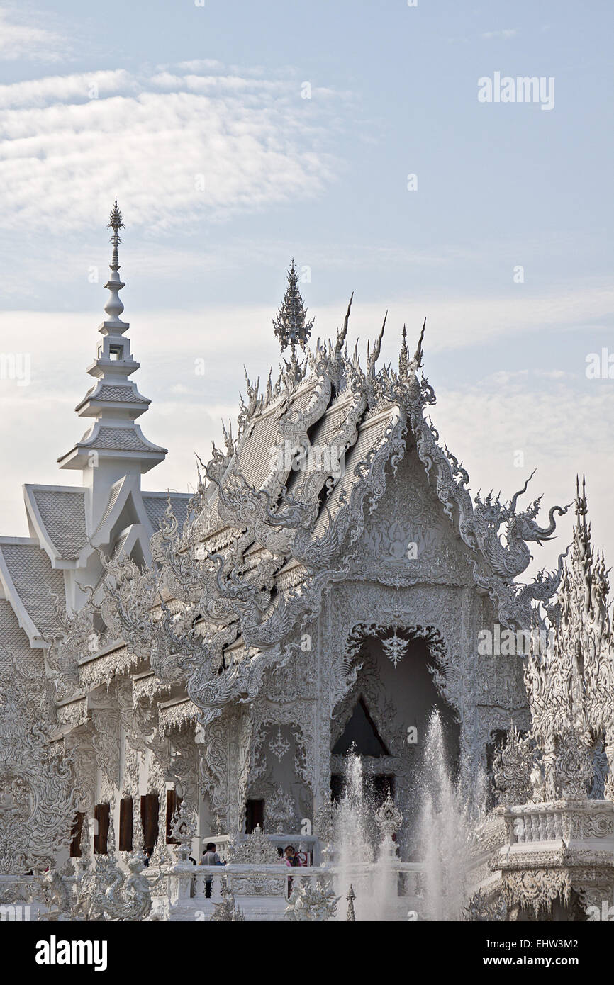 Wat Rong Khun Stock Photo - Alamy