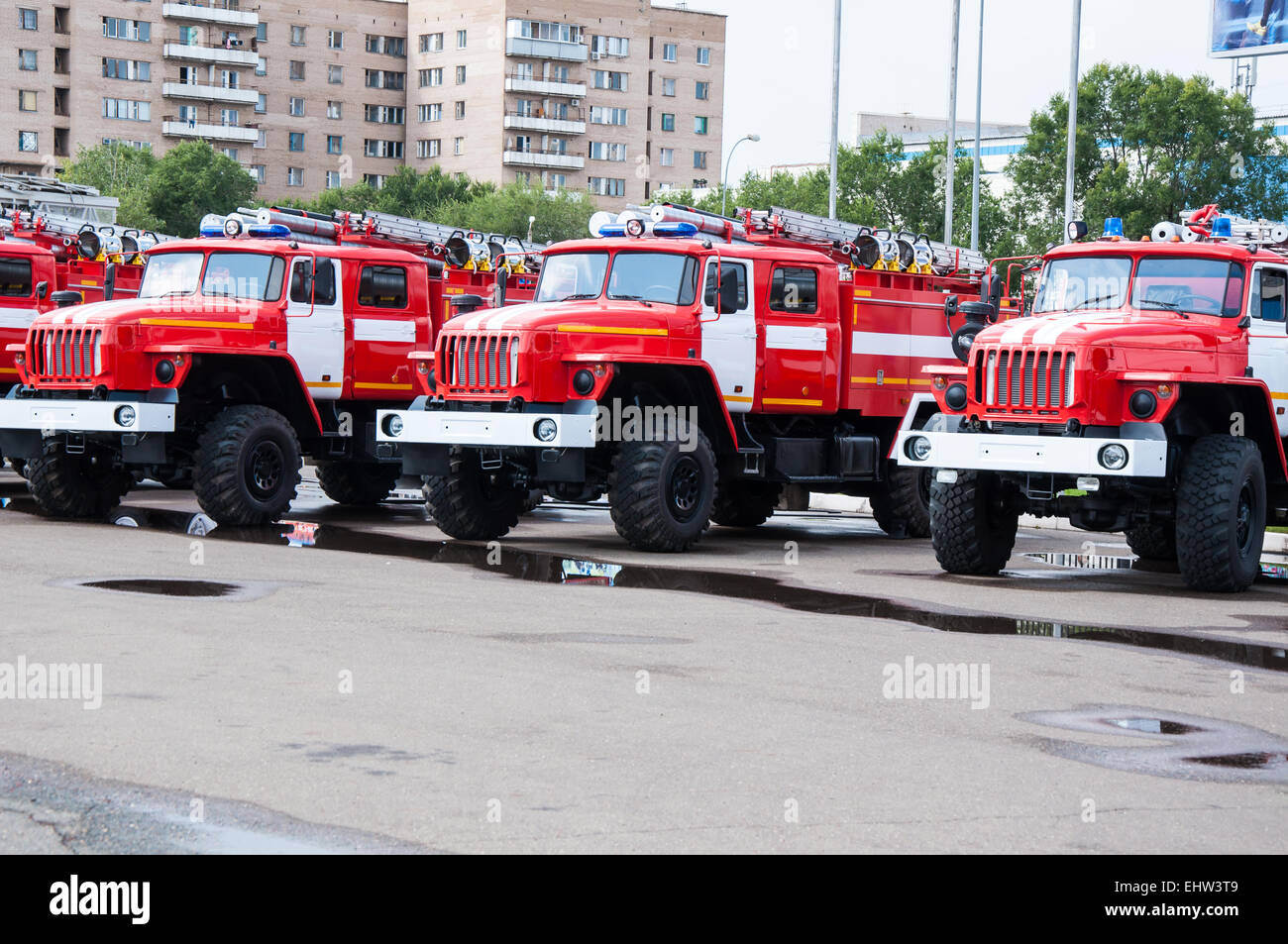 Fire truck is a motor vehicle chassis equipped with fire fighting ...