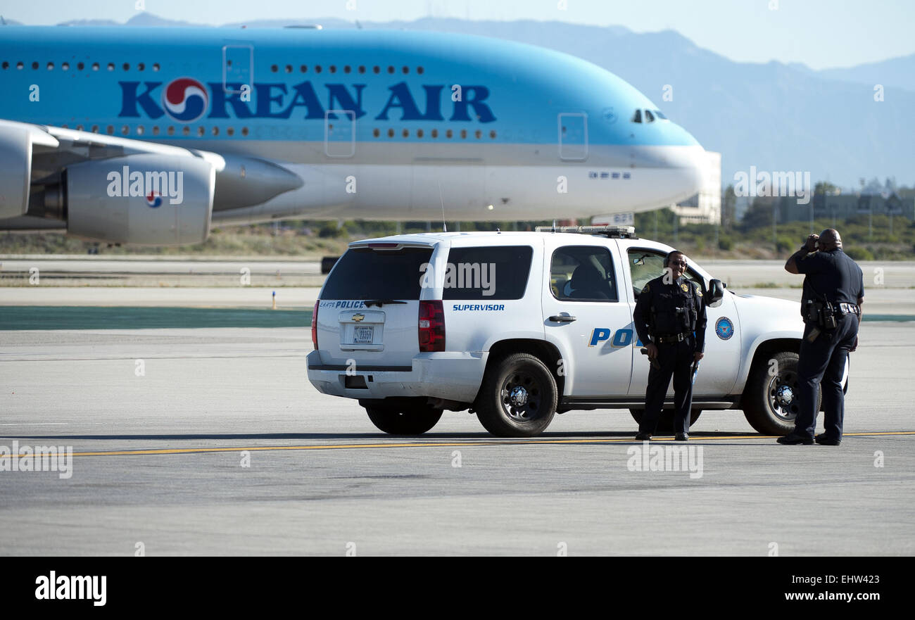 Los Angeles, California, USA. 13th Mar, 2015. Los Angeles International ...