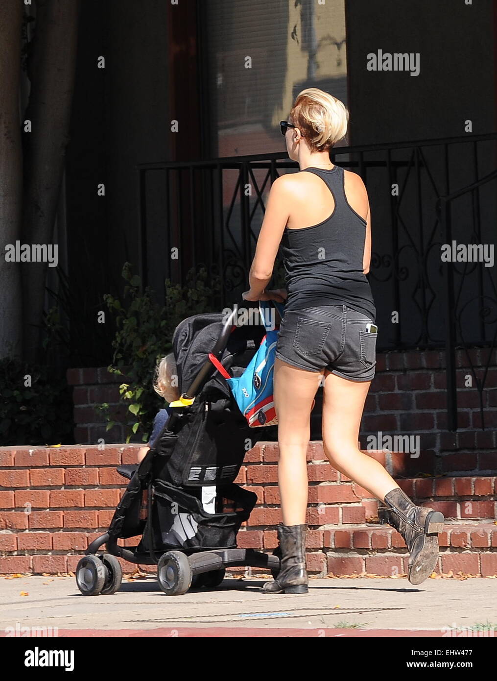 Malin Akerman spotted out with her son Sebastian Zincone in Los Feliz ...