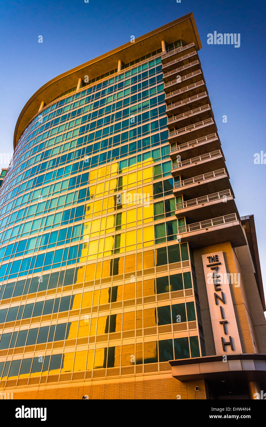 The Zenith Apartments building in downtown Baltimore, Maryland Stock ...
