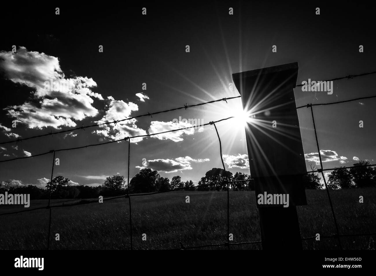 Antietam battlefield sunset hi-res stock photography and images - Alamy