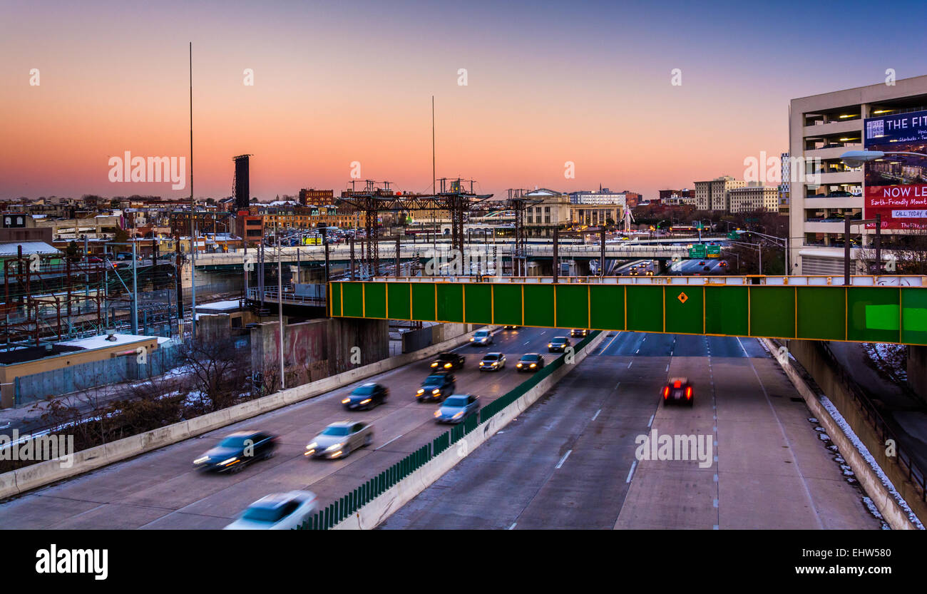 Twilight expressway hi-res stock photography and images - Alamy