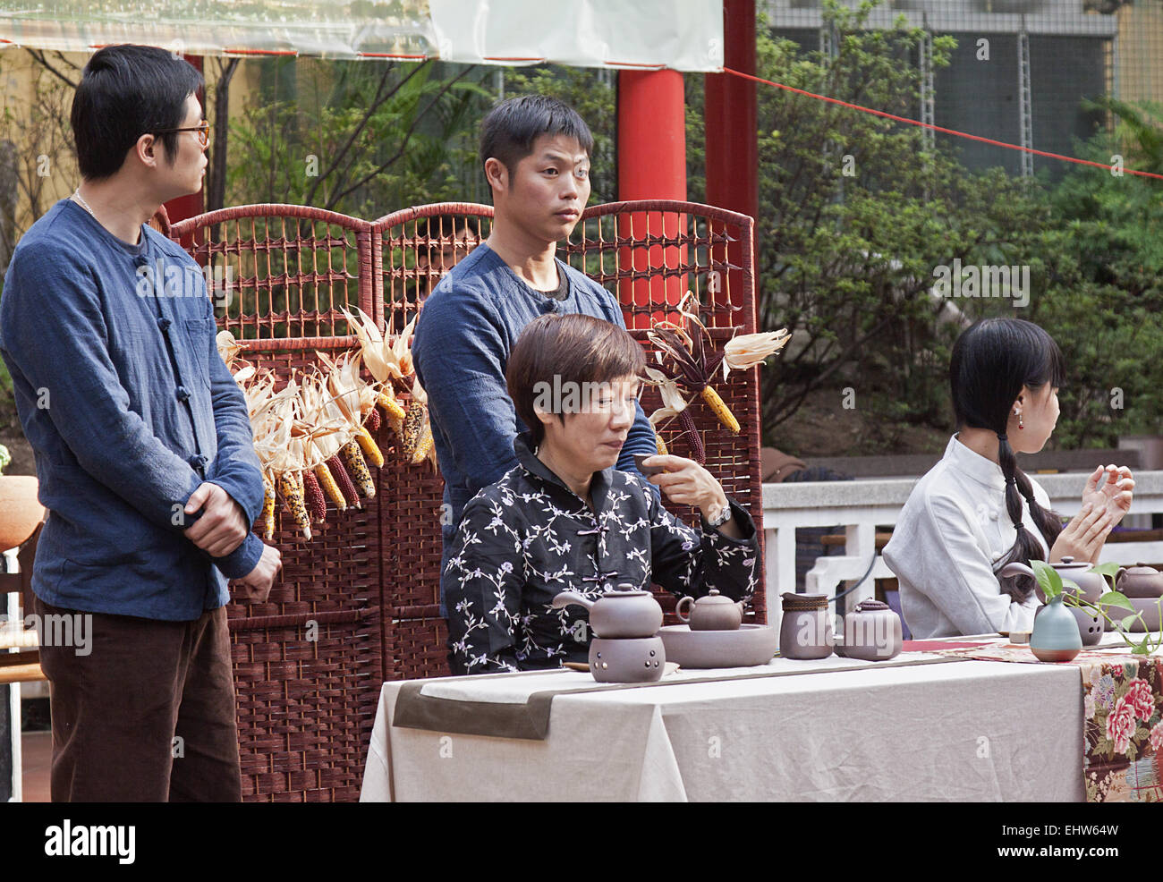 Tea art competition 2013 Stock Photo - Alamy