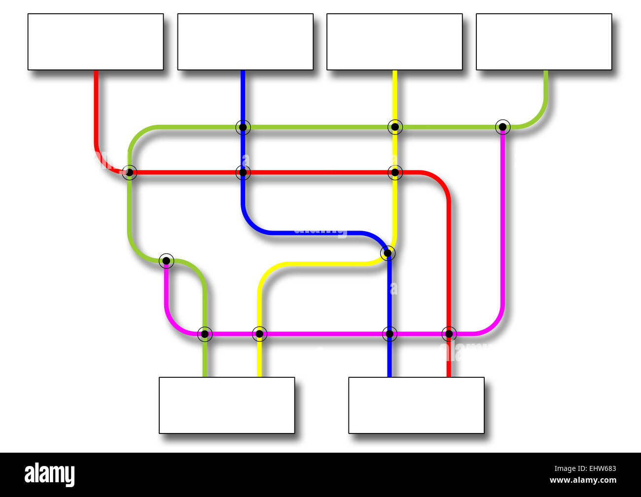 Flowchart background hi-res stock photography and images - Alamy
