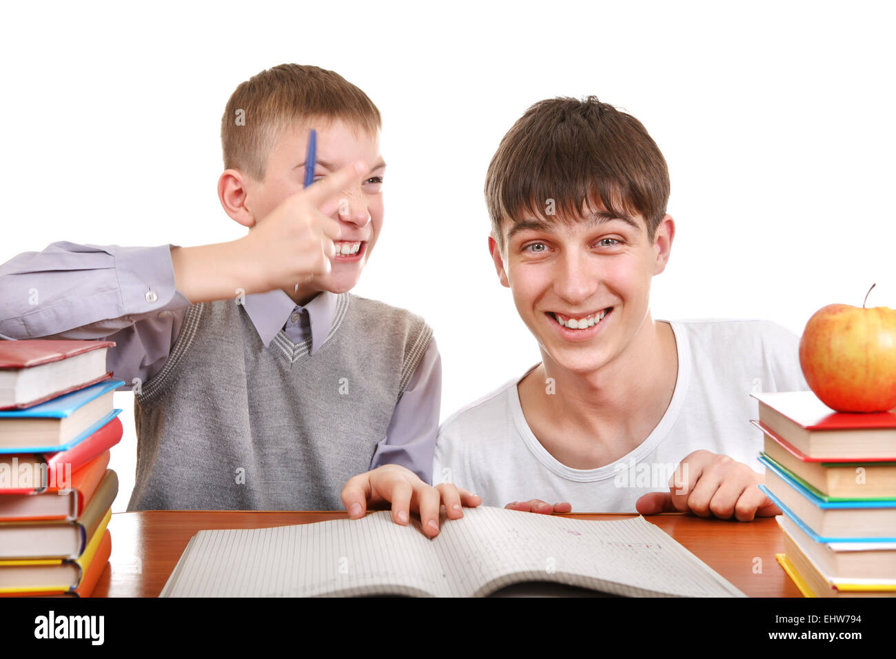 Students have a Fun Stock Photo - Alamy