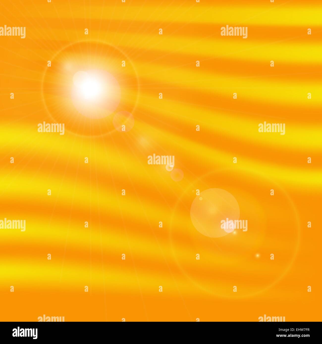 Sunburst lens flare effect Stock Vector Images - Alamy